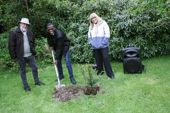 MA participant Joseph Kabwe Kamfwa supports Afri’s annual Famine Walk | Maynooth University